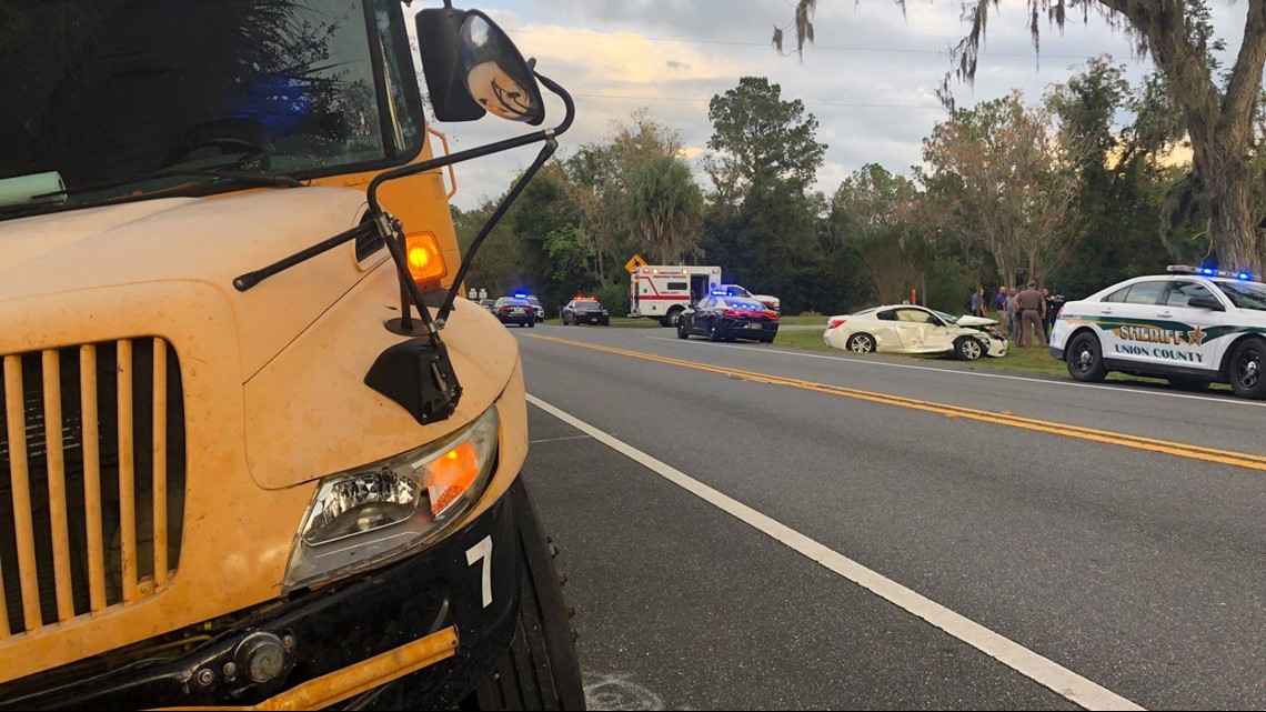 One student transported after school bus crash in Union County ...