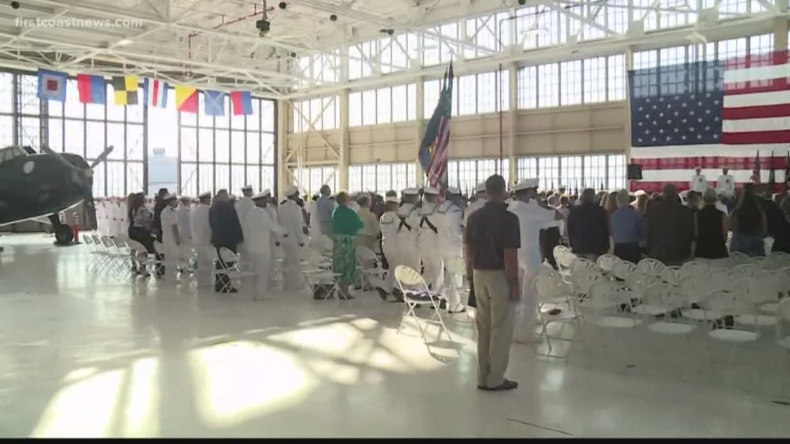 NAS Jax holds change of command ceremony Thursday morning ...