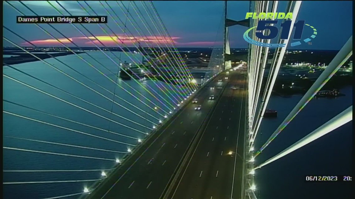 Why are lanes of the Dames Point Bridge closed this weekend ...