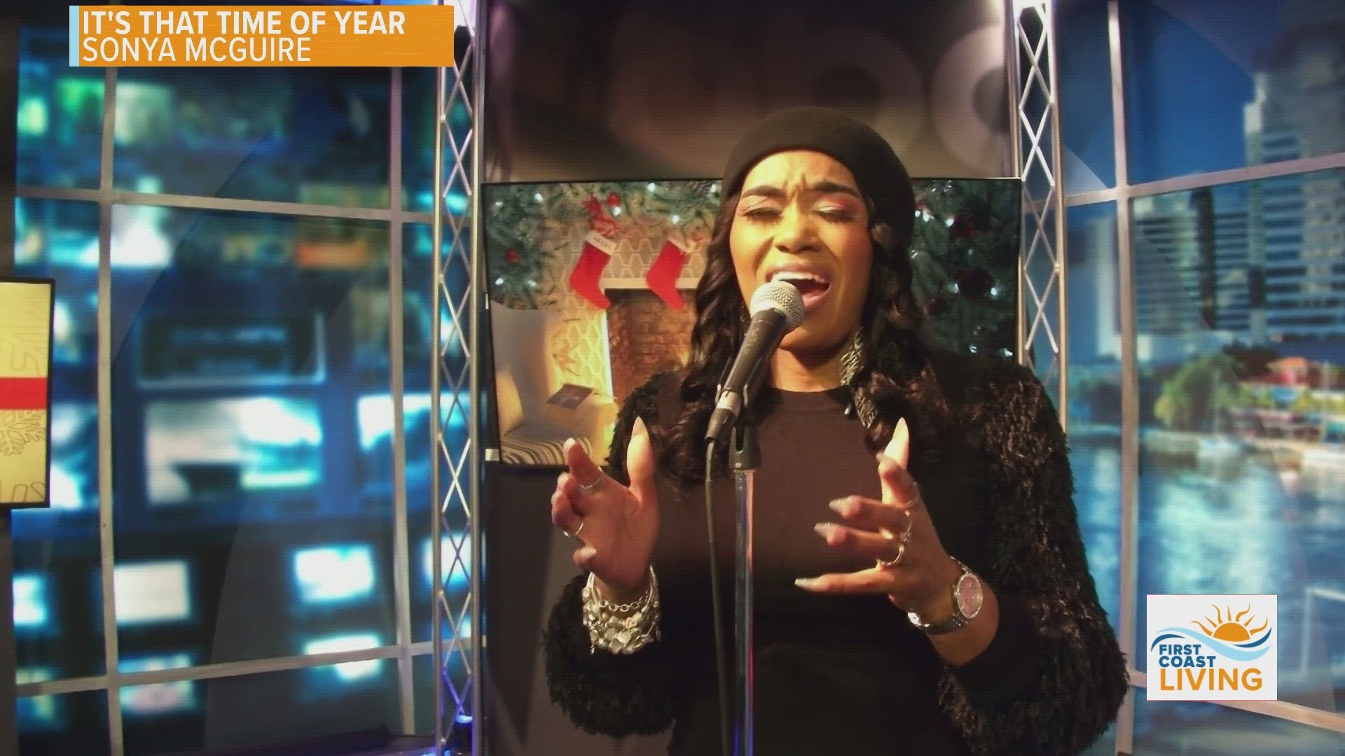 Sonya Mcguire performs 'It's that time of year' | firstcoastnews.com