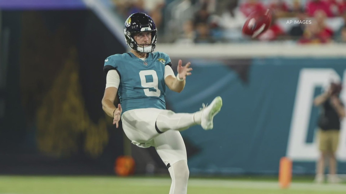 Jaguars punter Logan Cooke nominated for Walter Payton Man of the Year ...