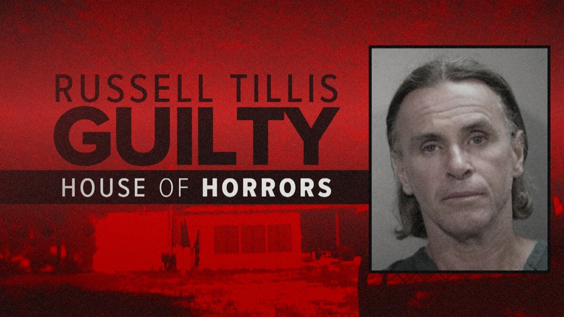 Russell Tillis found guilty in 'House of Horrors' case in Florida ...