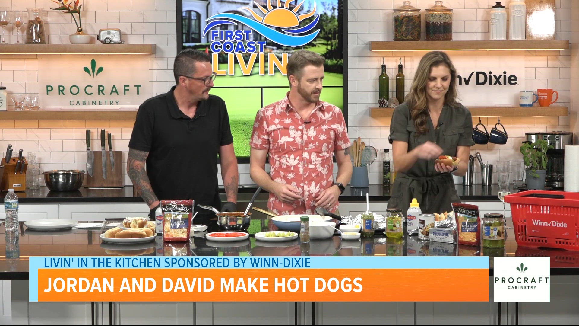 Livin' in the Kitchen | Making Five Different City-Inspired Hot Dogs ...