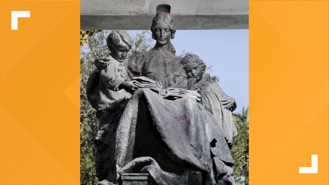 Confederate Park monument still stands in Jacksonville, but marker and ...