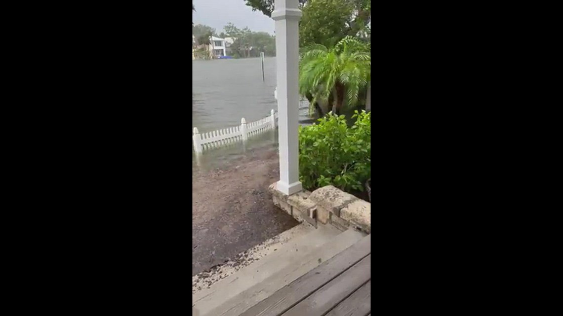 Flooding on St. George Street on Lake Maria Sanchez | firstcoastnews.com