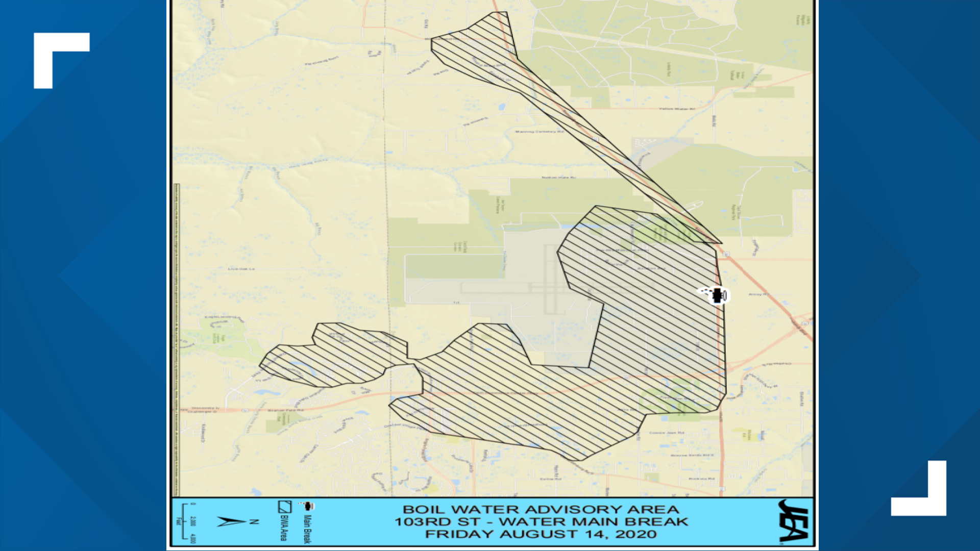 JEA issues precautionary boil water advisory for Southwest Duval ...