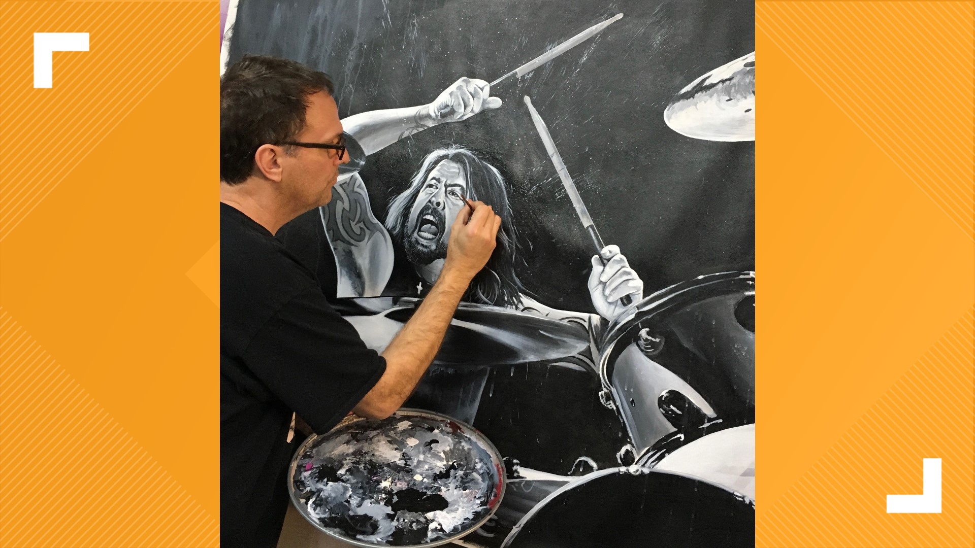 Aerosmith drummer, artist at Jacksonville Beach Gallery 725 ...