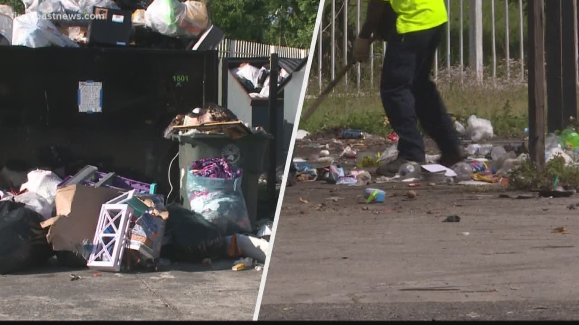 Piles of trash removed from playground, neighbors worry it won’t last ...