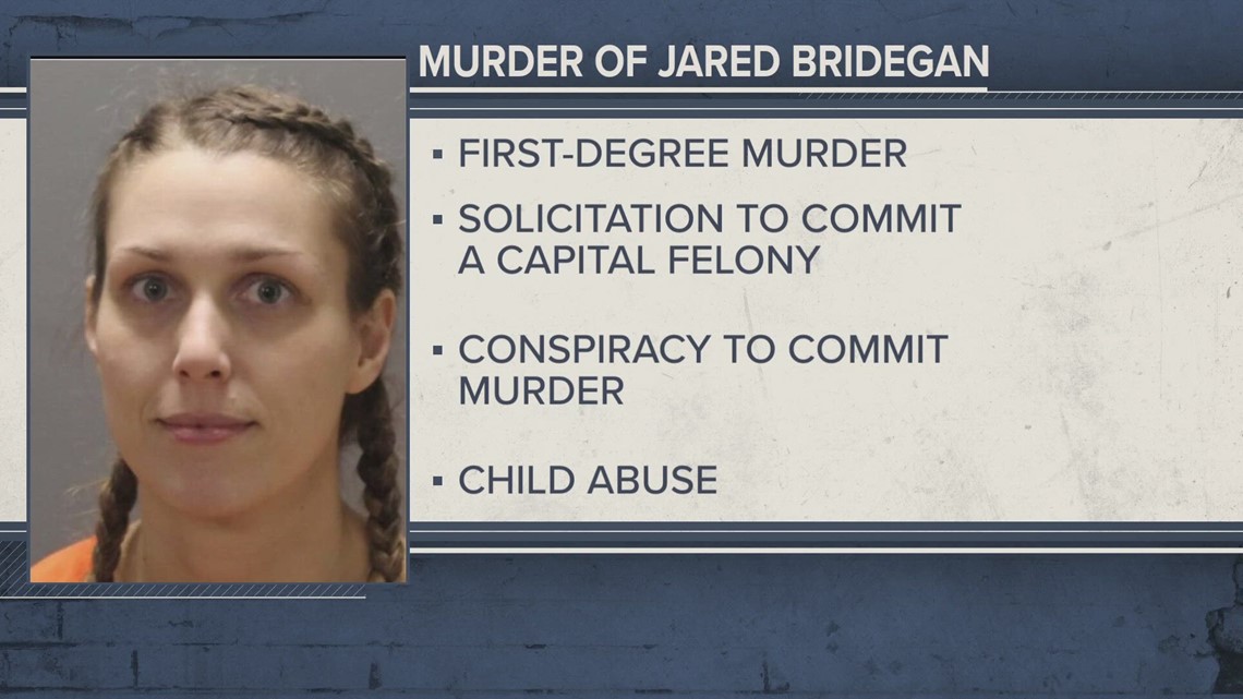 Jared Bridegan's ex-wife expected to plead not guilty in connection to ...