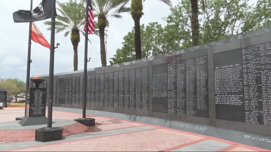 Veterans Memorial Wall honors those who died serving our country | firstcoastnews.com