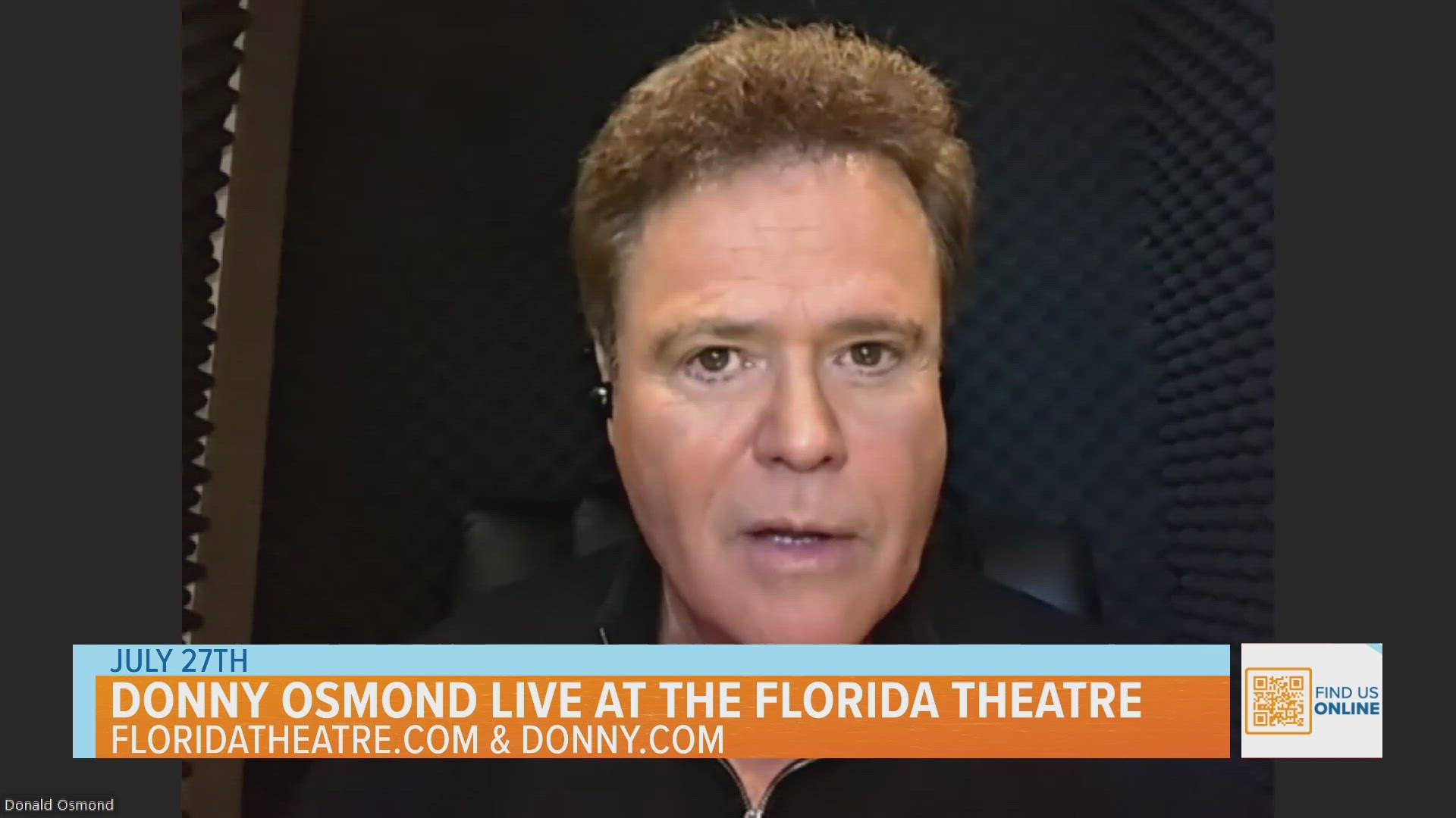 Donny Osmond Live at The Florida Theatre | firstcoastnews.com