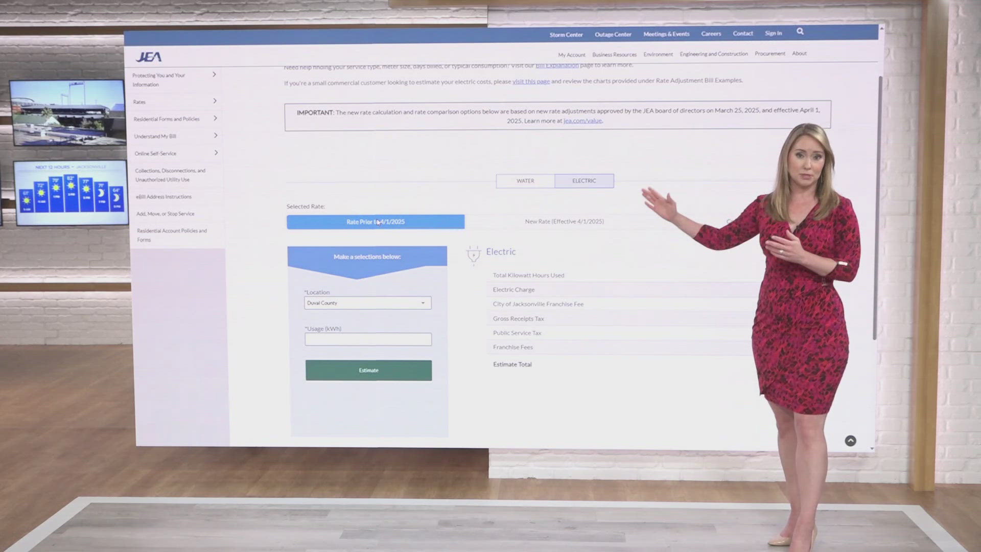 JEA Board of Directors approves rate hike for electricity, water and ...