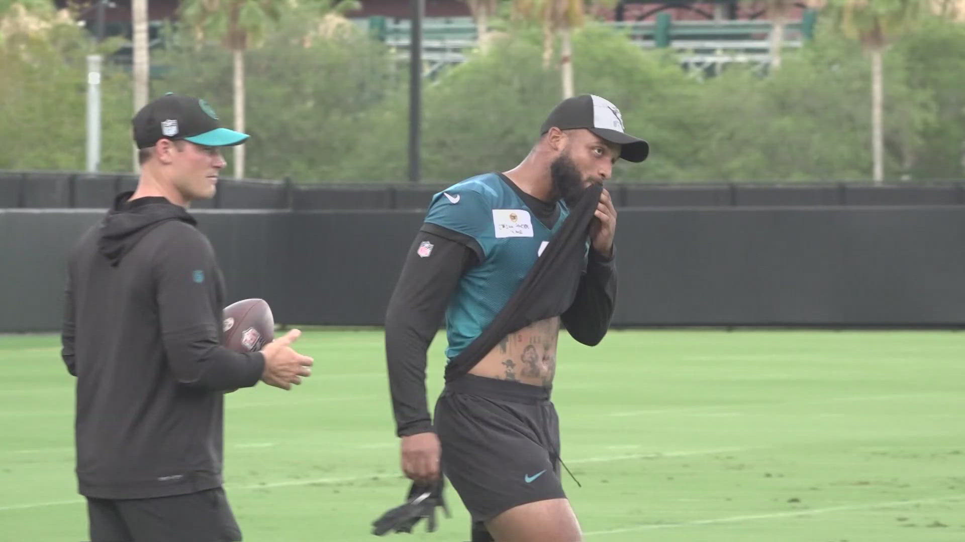 Gabe Davis released from Jacksonville Jaguars after 1 year with team ...