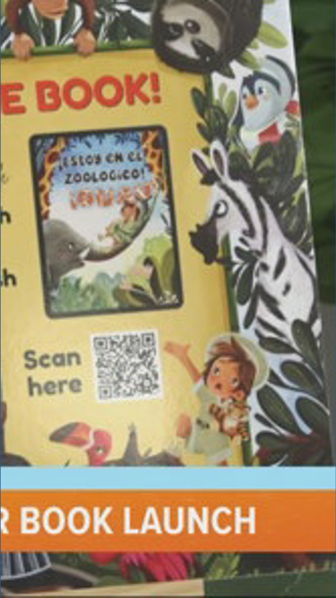 Local Children's Author Book Launch "I'm in the Zoo Wahoo ...