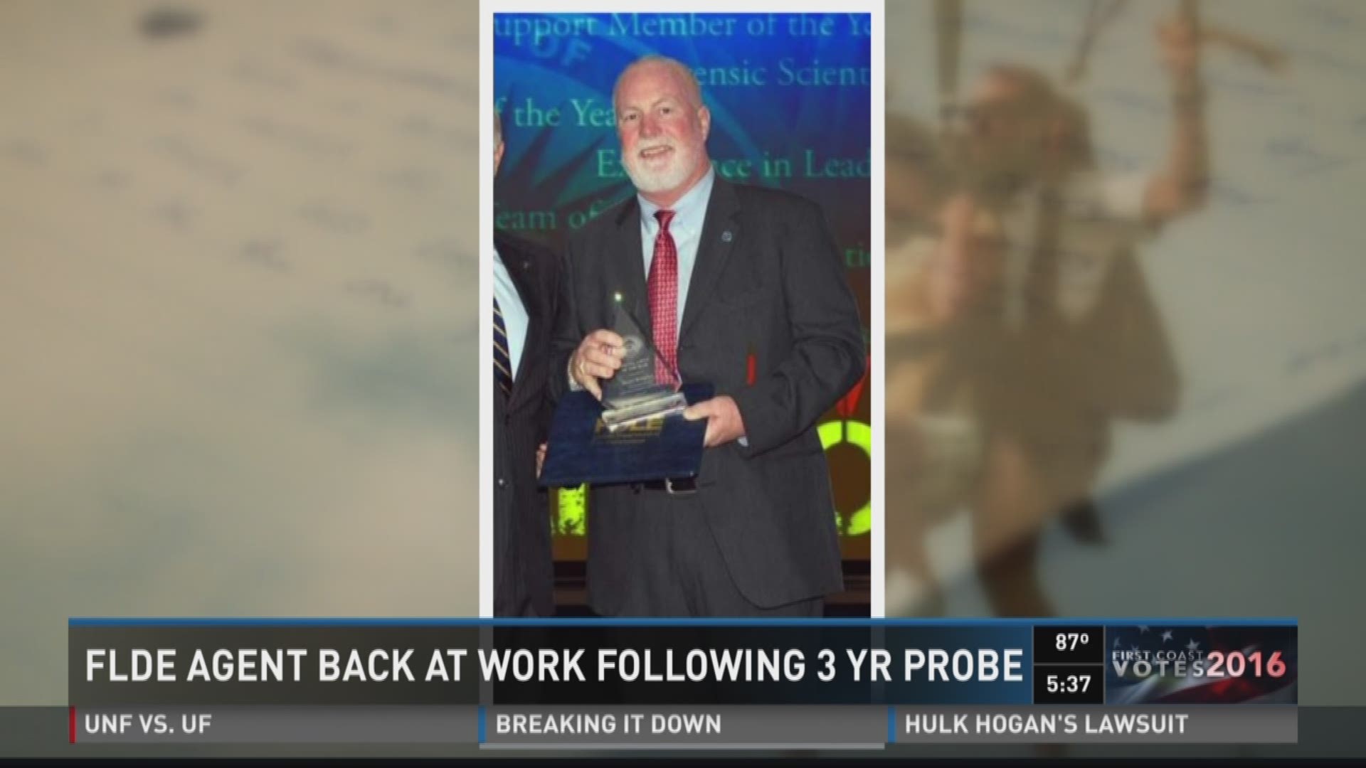 FDLE agent back at work following 3-year probe | firstcoastnews.com
