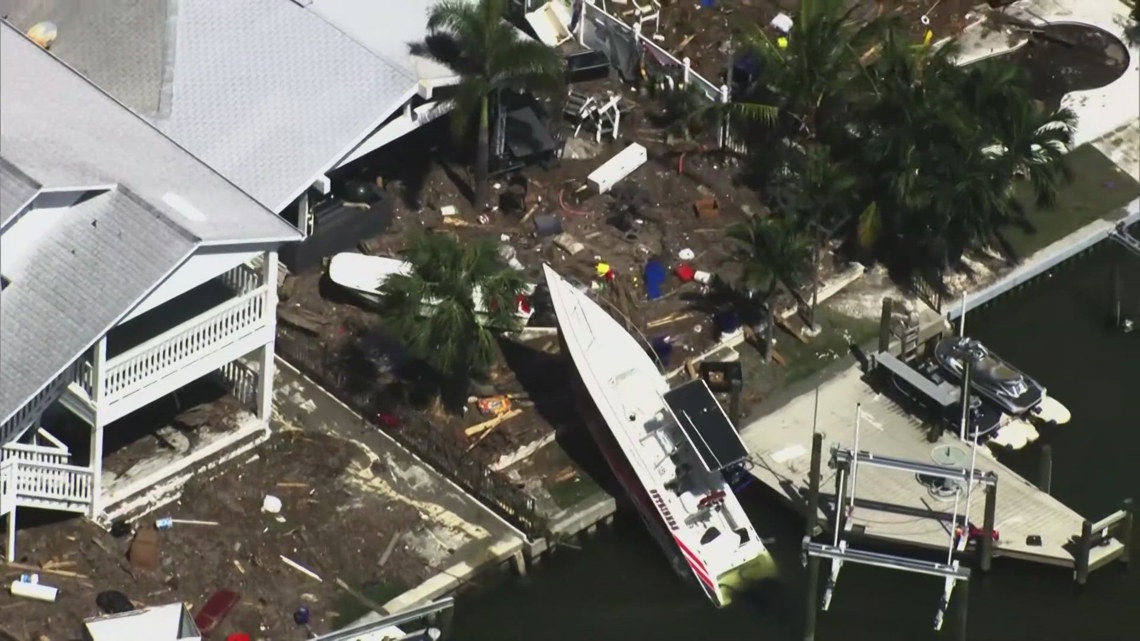 Hurricane Helene's Aftermath: Footage across Florida shows storm surge ...