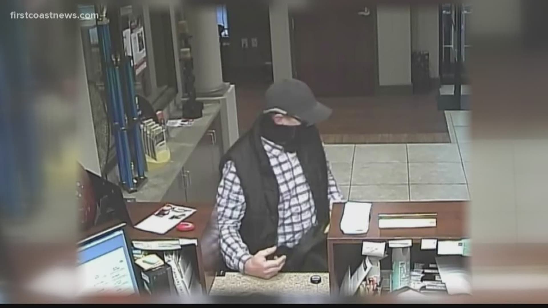 Armed bank robbery suspect sought, robbed bank in Yulee ...