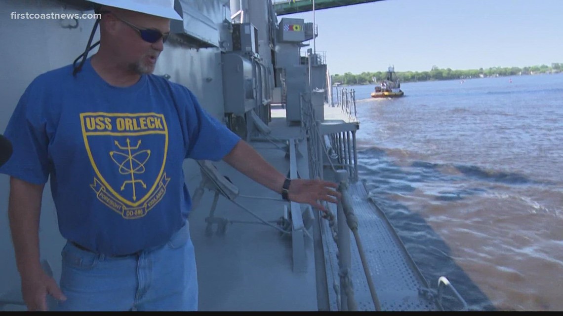 Behind the scenes tour of USS Orleck | firstcoastnews.com