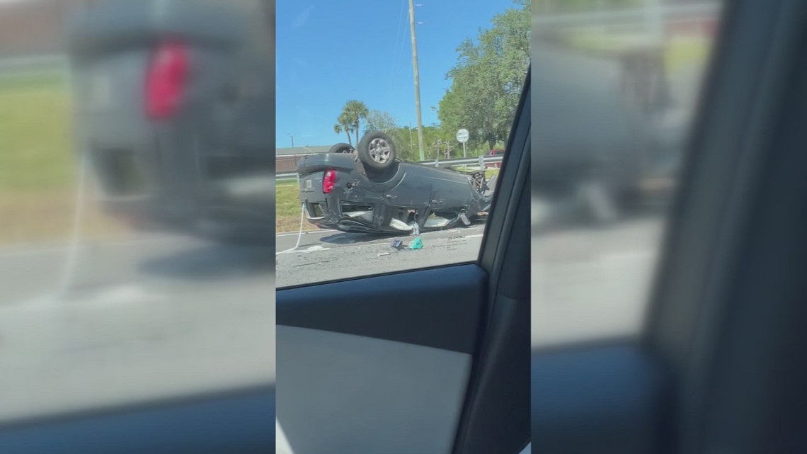 4 hospitalized after multi-vehicle crash on I-95 North | firstcoastnews.com