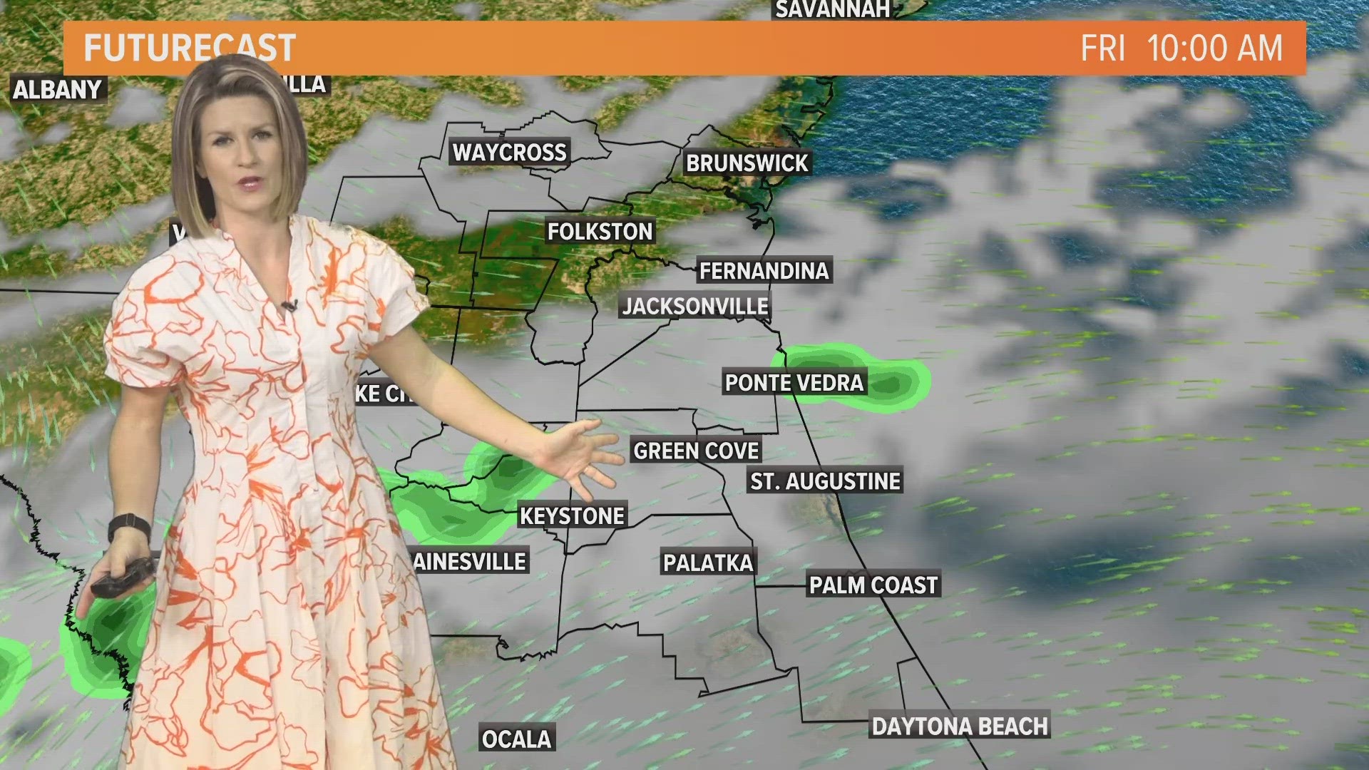A cold front moves through Friday and sets us up for a frigid weekend ...