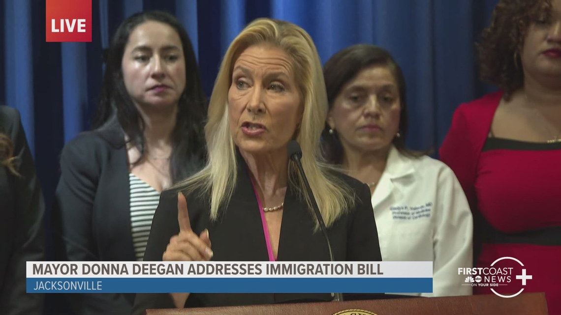 Immigration bill center of separate press conferences by Jacksonville ...