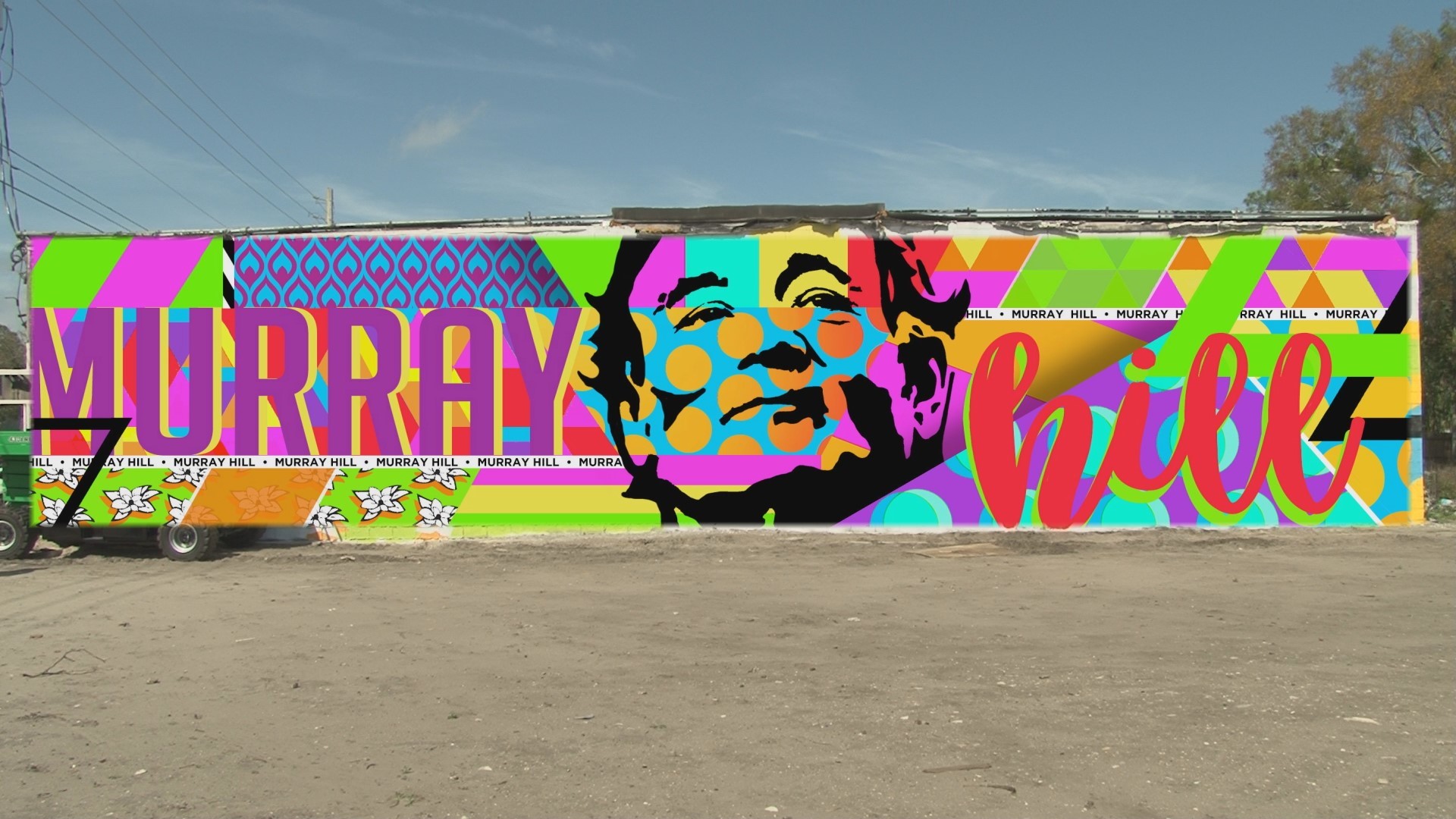 Mural featuring Bill Murray finished in Murray Hill | firstcoastnews.com