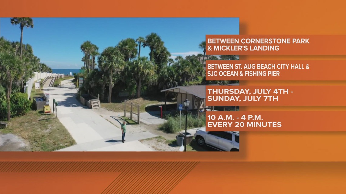 St. Johns County offering free shuttle service for Fourth of July ...