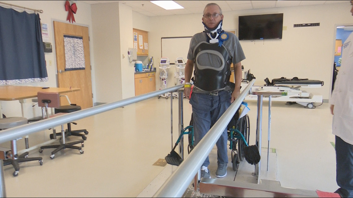 Miraculous recovery: Firefighter checking out of hospital 6 weeks after ...