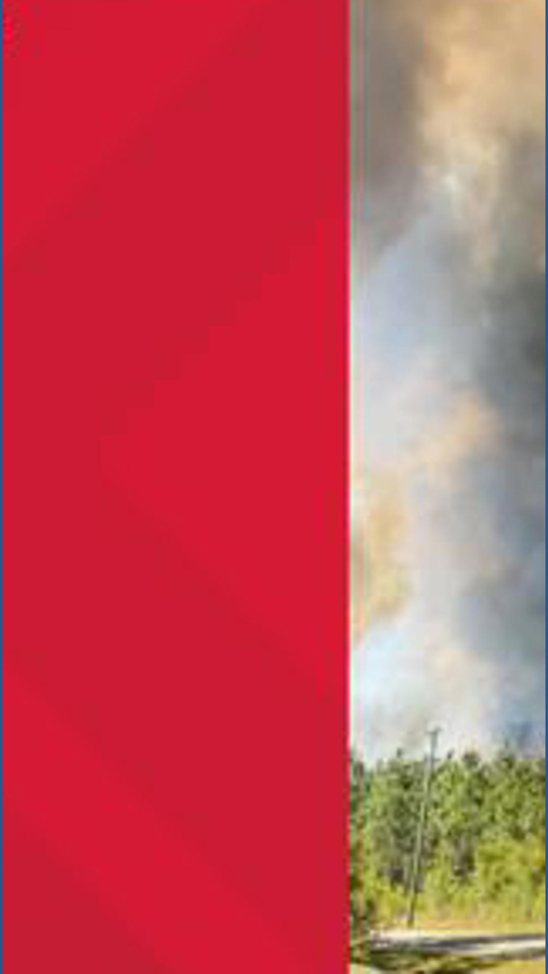 Donation center organized as crews battle 500-acre brush fire in ...
