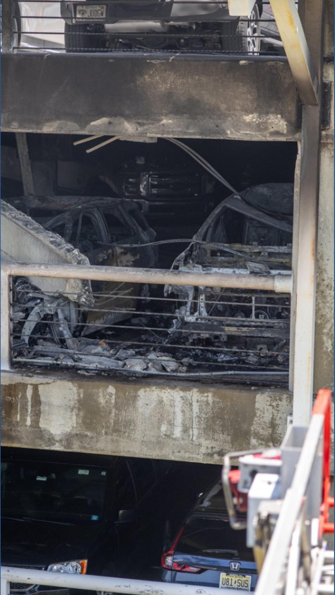 What started JAX airport parking garage fire? | firstcoastnews.com