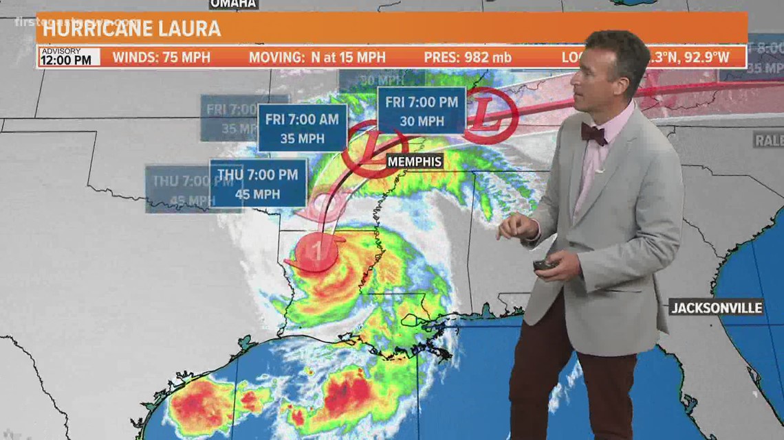 Tracking Laura: Deadly category 1 hurricane moves toward Arkansas ...