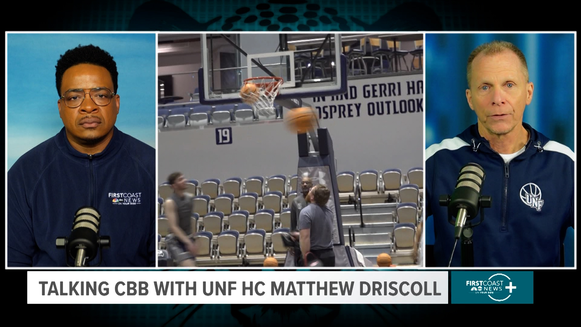 Chris Porter sits down with UNF head basketball coach Matthew Driscoll ...