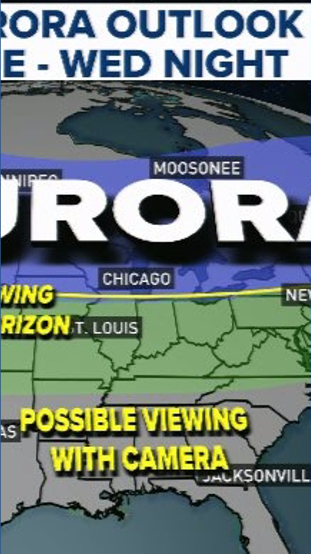 Could you see an aurora tonight? NOAA issues Geomagnetic Storm Watch ...