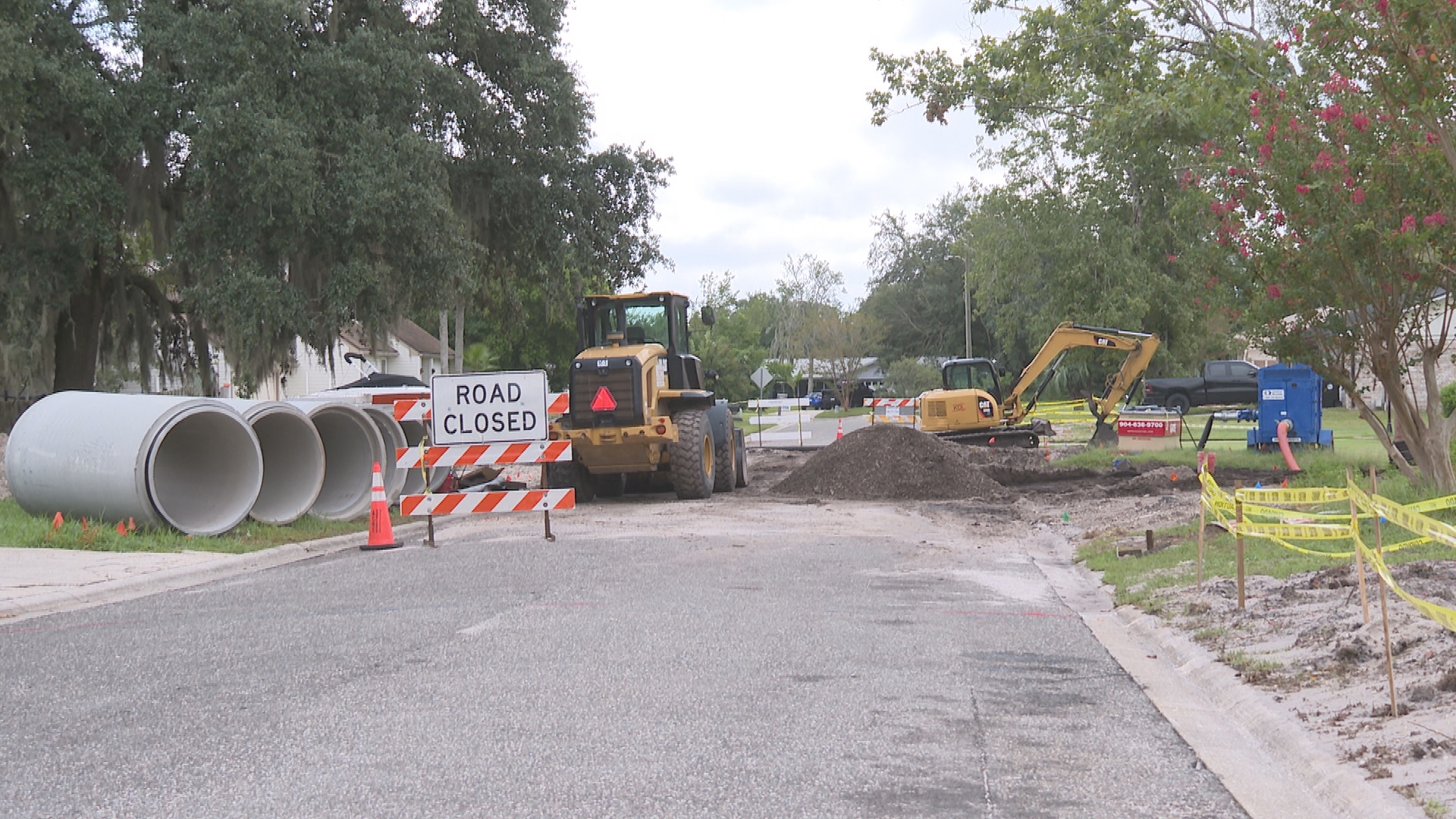 Excessive rain damages Orange Park bridge, no reopening timeline ...