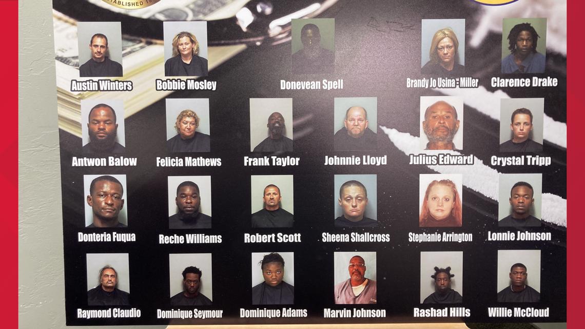 Two dozen charged during Putnam County drug operation | firstcoastnews.com