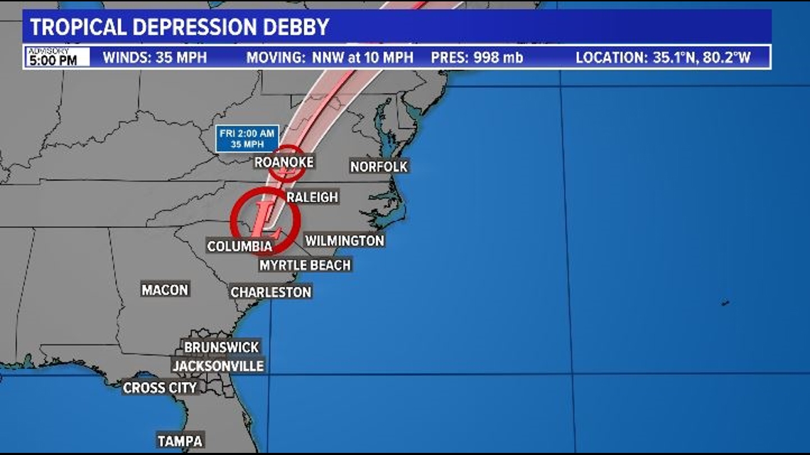 Hurricane Debby: Radar, spaghetti models and more | firstcoastnews.com