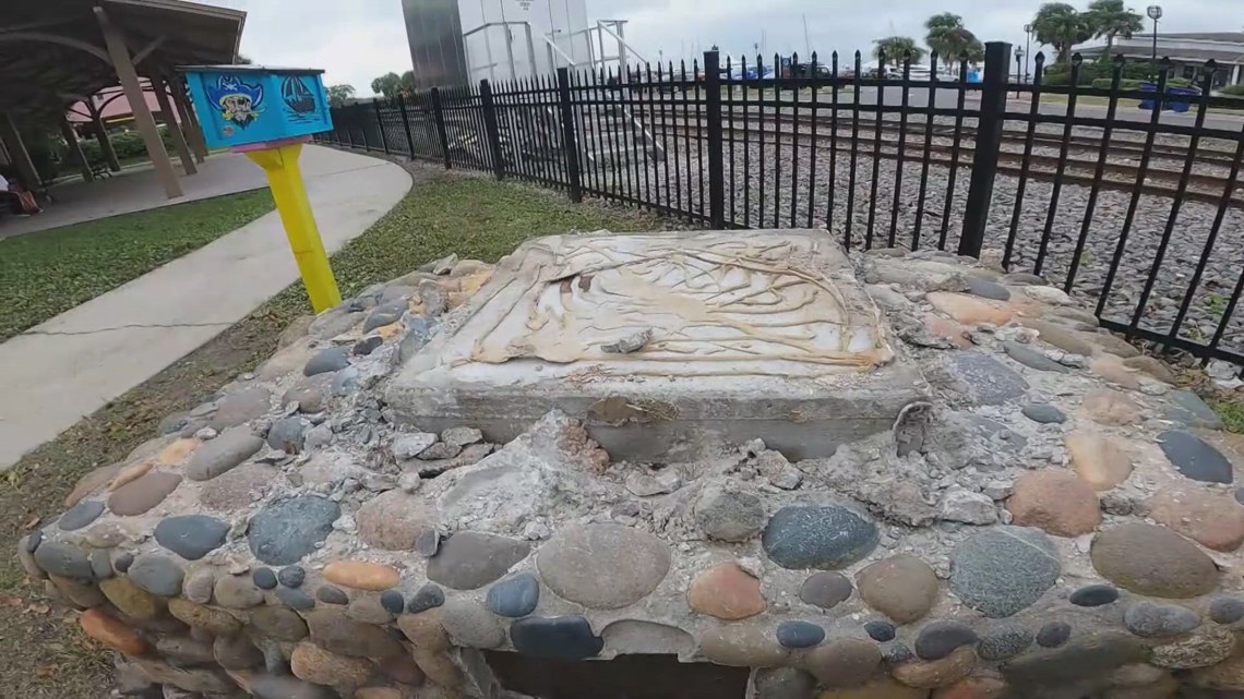 Fernandina Beach's iconic Peg Leg Pete statue relocated to Amelia ...