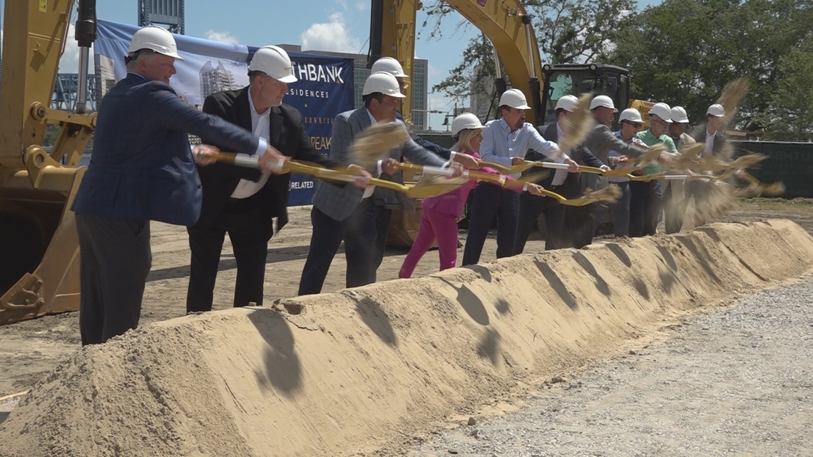 Jacksonville leaders break ground on 25-story high rise next to ...