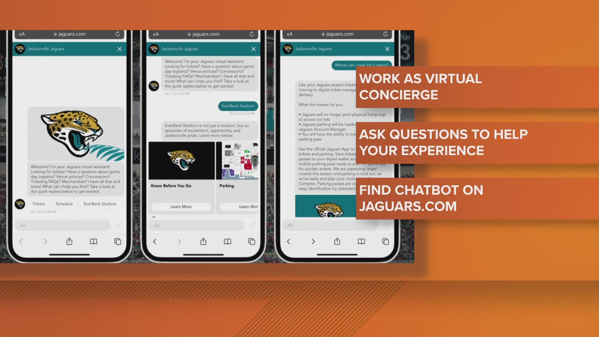New AI chatbot available to assist fans at Jaguars games ...
