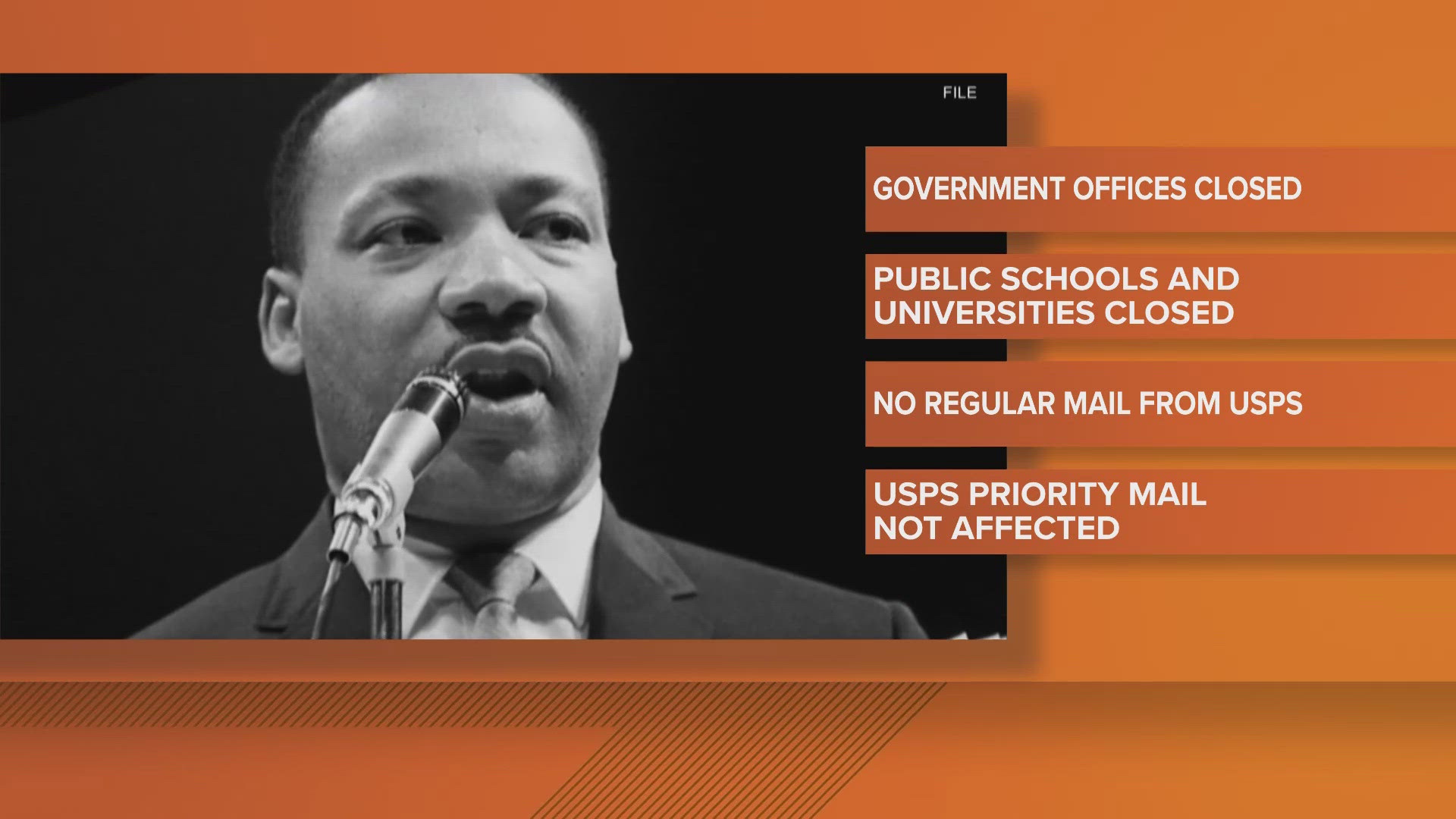 Jacksonville-area status for garbage, mail and stores on MLK Jr. Day | firstcoastnews.com