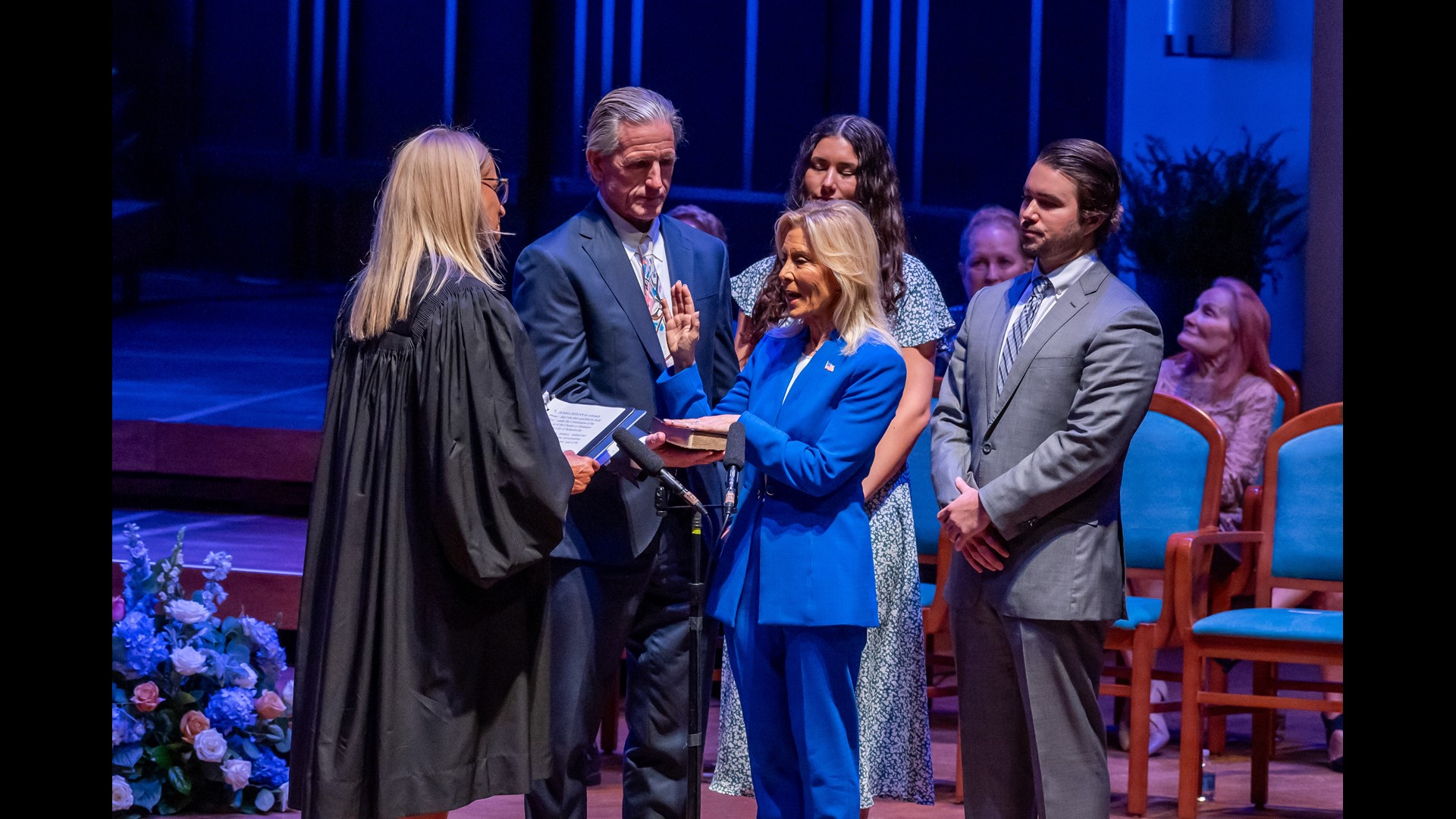 Mayor-Elect Donna Deegan's swearing-in ceremony for inauguration ...