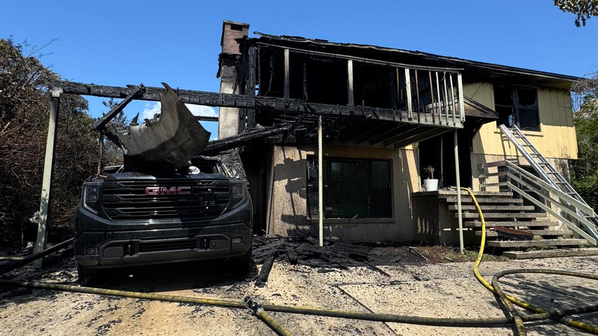 SJCFR: Car believed to be source of fire at home in Butler Beach ...