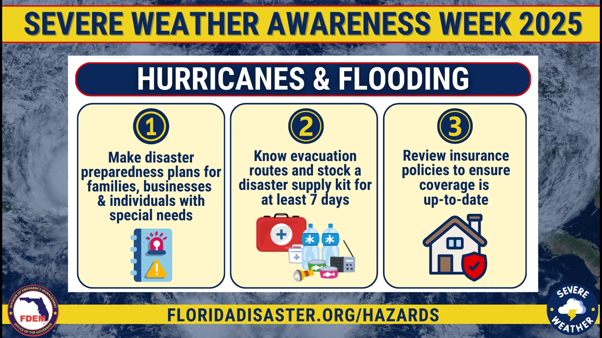 Severe Weather Awareness Week: Making early preparations for hurricanes ...