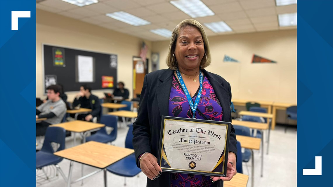 Teacher of the Week: Ms. Monet Pearson | firstcoastnews.com