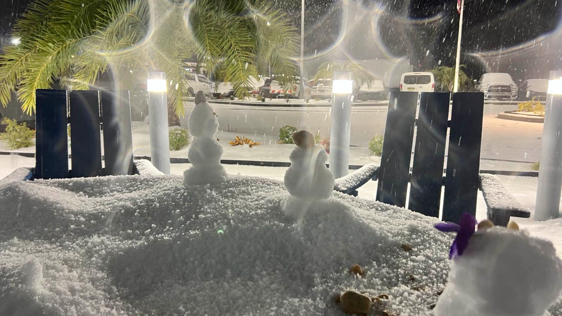 PHOTOS & VIDEO: Winter storm moves through the First Coast ...