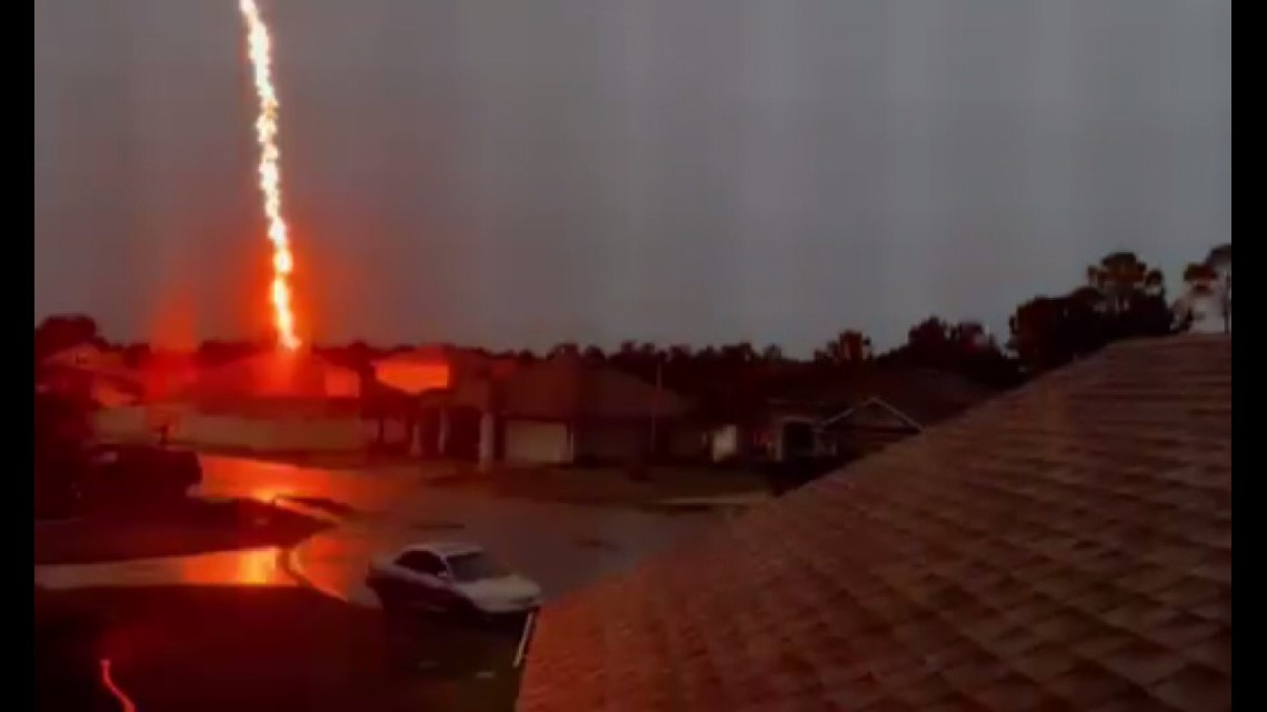Homeowner gets help after lightning strike | firstcoastnews.com
