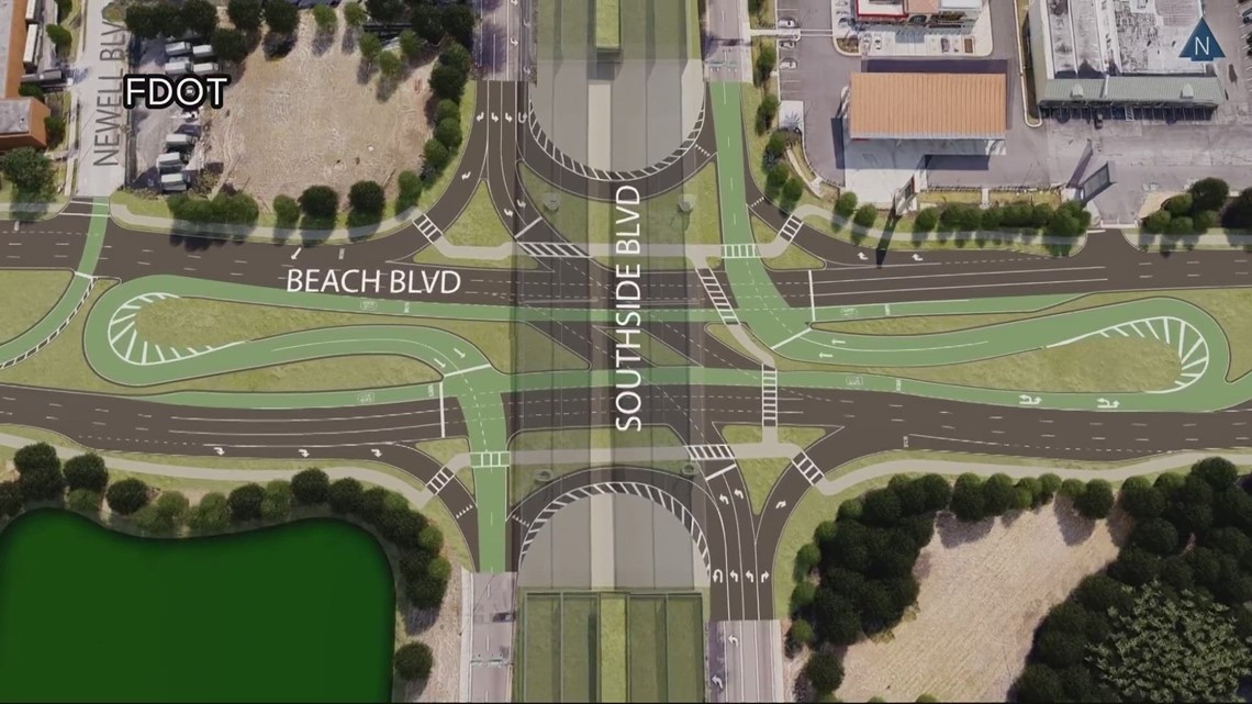 New traffic pattern begins on intersection of Beach and Southside ...