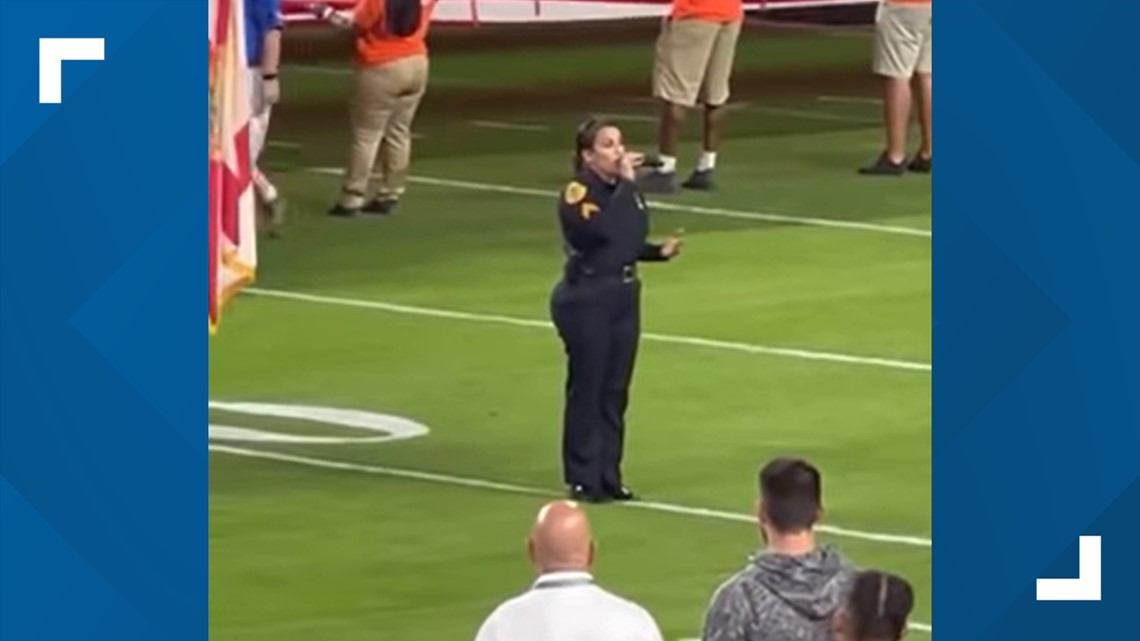 Florida police officer stuns crowd with performance | firstcoastnews.com