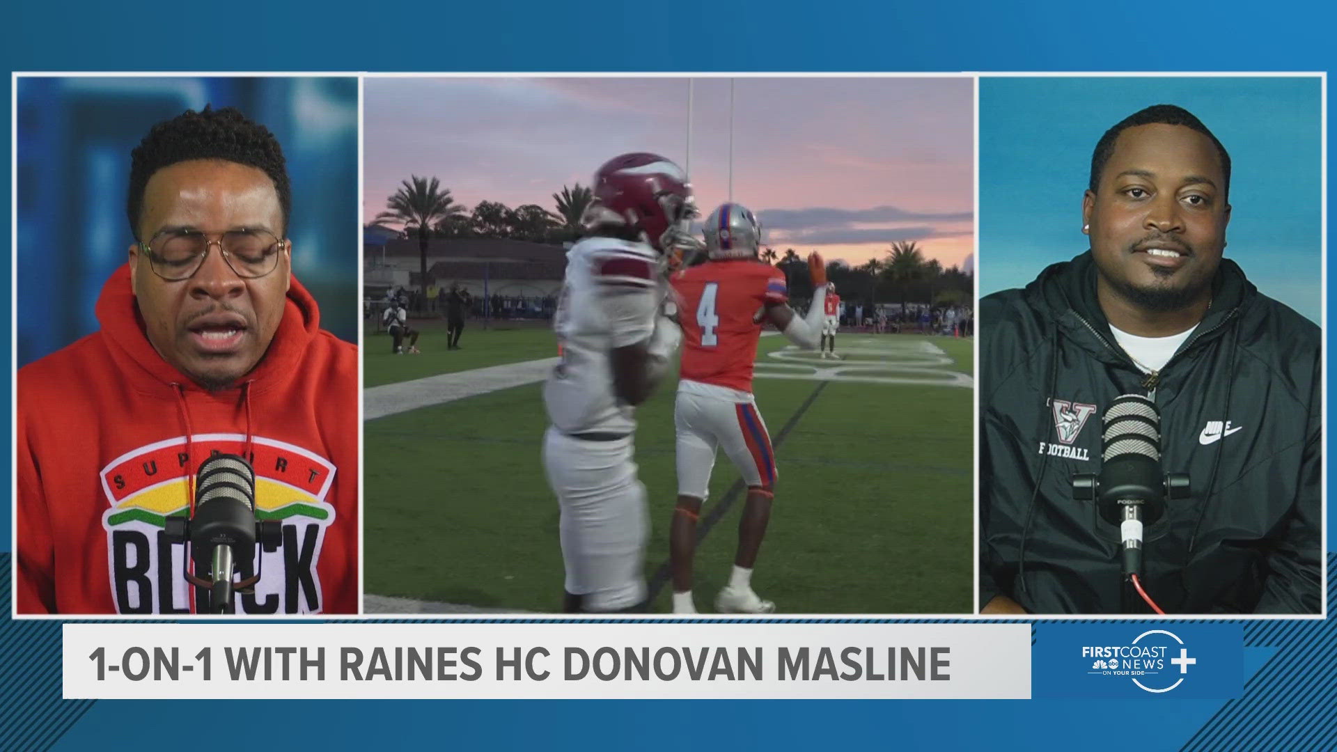 Sports Director Chris Porter sits down with Raines football head coach ...