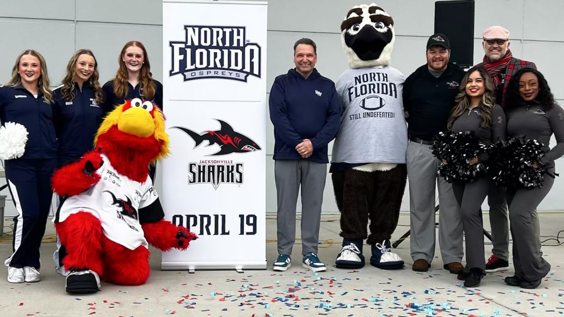 Jacksonville Sharks to play game as 'UNF football team' in April ...